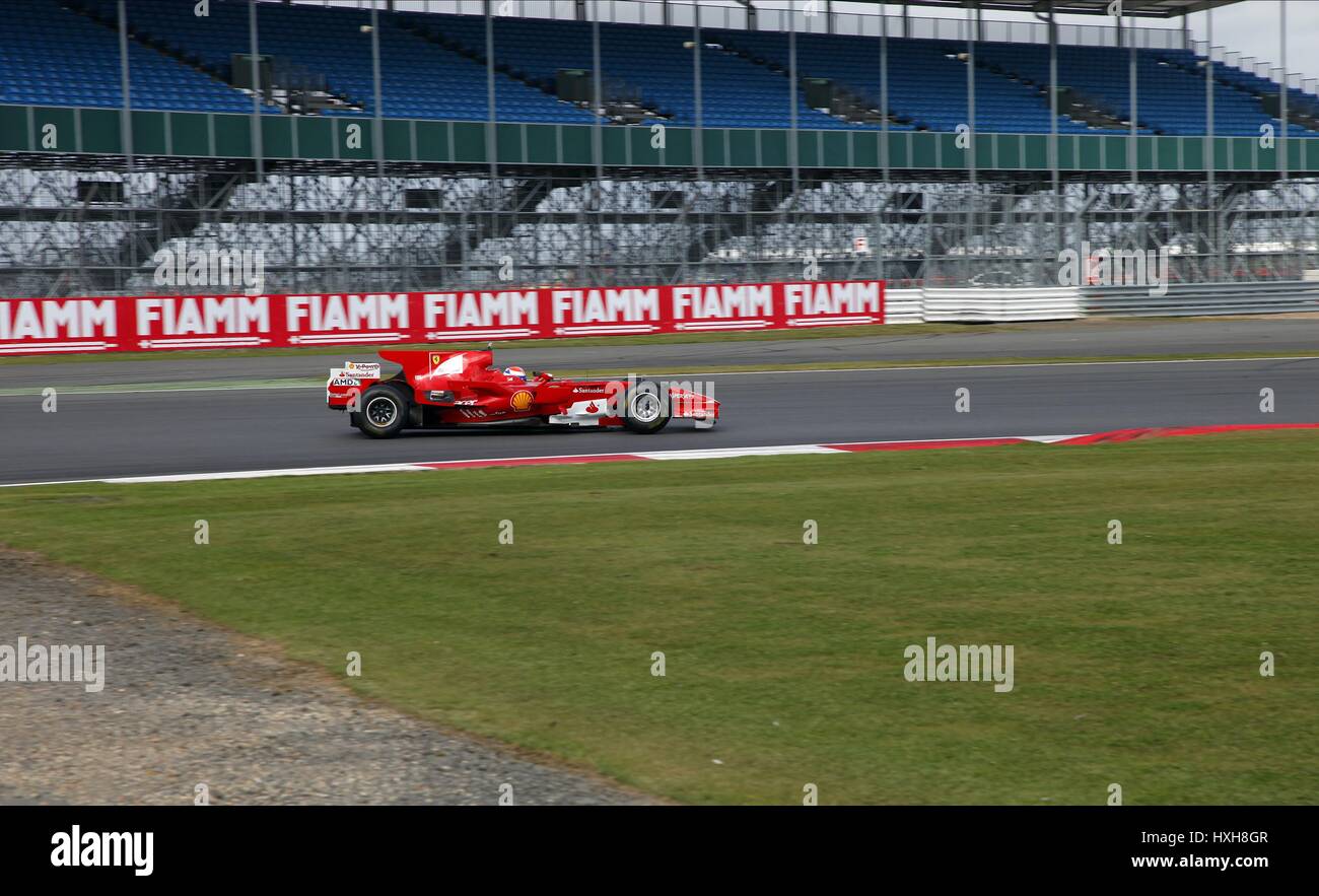 MARC GENE FERRARI F1 CAR SILVERSTONE RACE TRACK SILVERSTONE RACE TRACK ...
