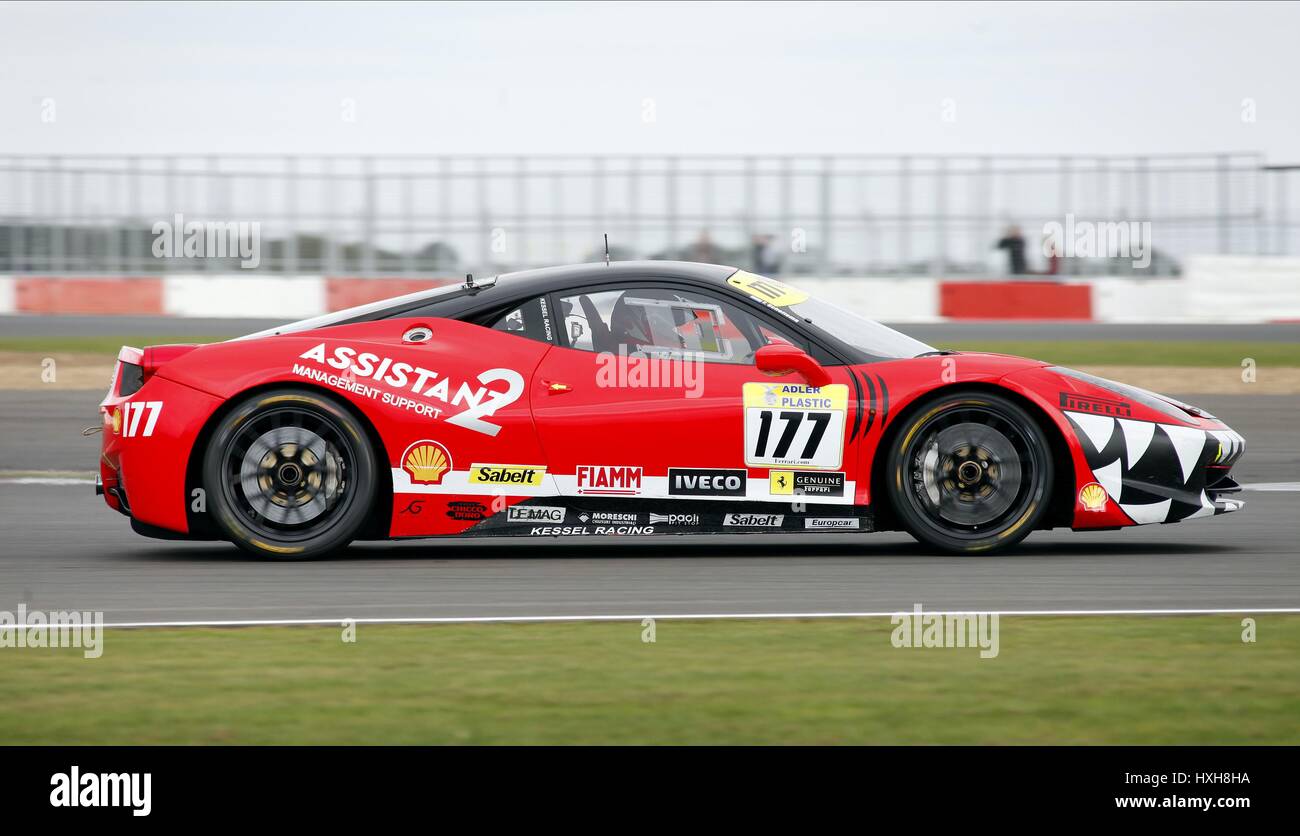 FONS SCHELTEMA FERRARI 458 COPPA SHELL SILVERSTONE COPPA SHELL ...