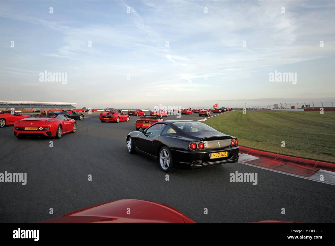 VARIOUS FERRARI'S FERRARI WORLD RECORD FERRARI WORLD RECORD SILVERSTONE ...