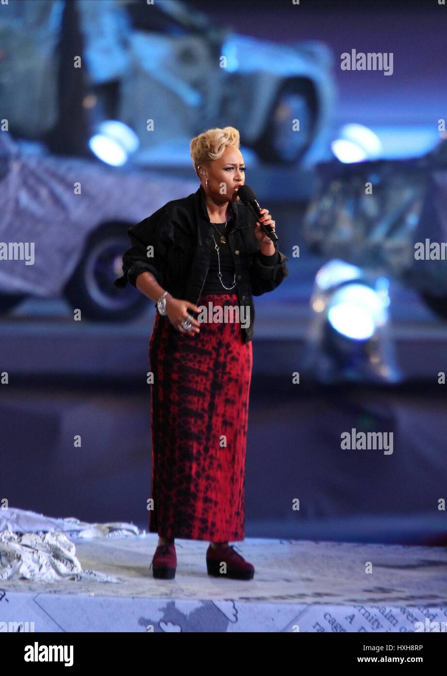 EMILE SANDE SINGER SINGER STRATFORD LONDON ENGLAND 12 August 2012 Stock ...