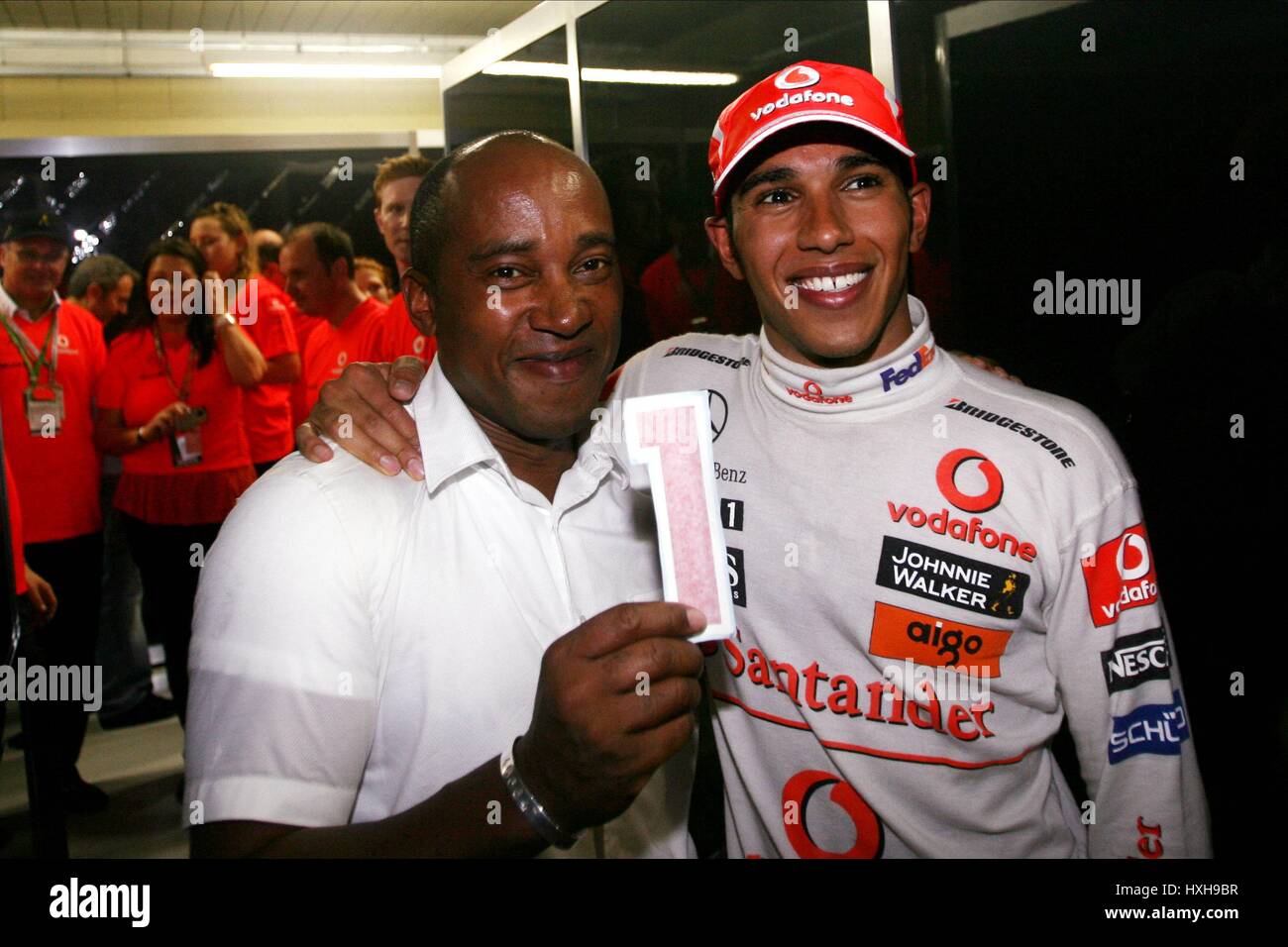 Lewis Hamilton 2008 Brazil High Resolution Stock Photography and Images ...
