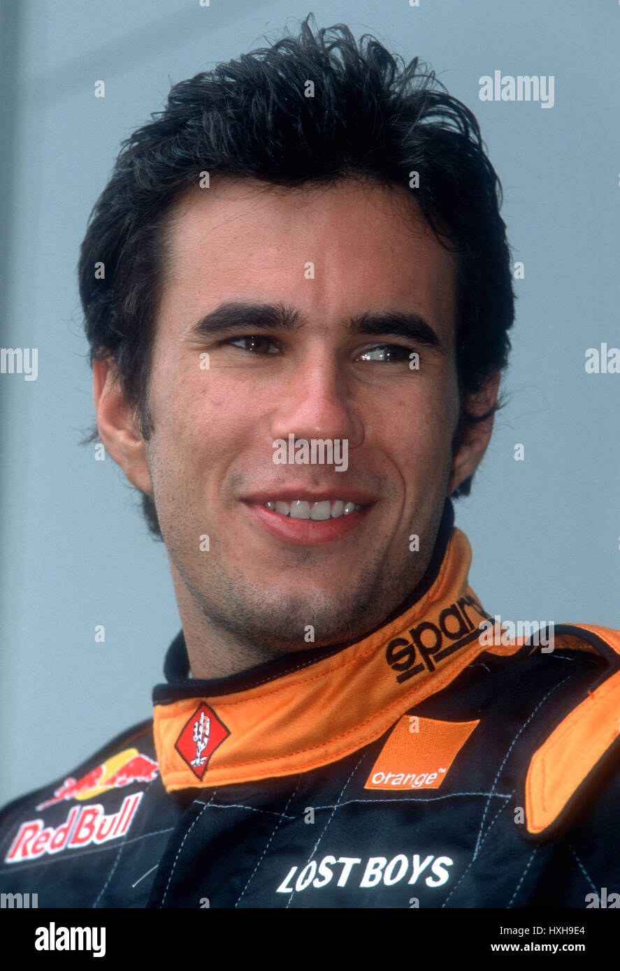 ENRIQUE BERNOLDI ARROWS-ASIATECH RACING DRIVER 19 May 2002 Stock Photo ...