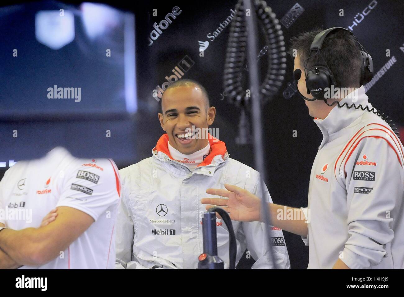 LEWIS HAMILTON TEAM MCLAREN SPA-FRANCORCHAMPS BELGIUM 05 September 2008 ...