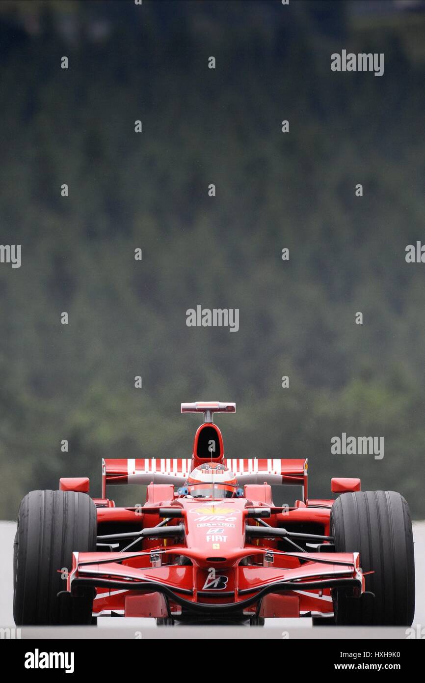 KIMI RAIKKONEN FERRARI TEAM SPA-FRANCORCHAMPS BELGIUM 05 September 2008 ...