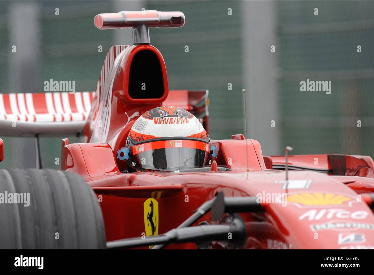 KIMI RAIKKONEN FERRARI TEAM SPA-FRANCORCHAMPS BELGIUM 05 September 2008 ...