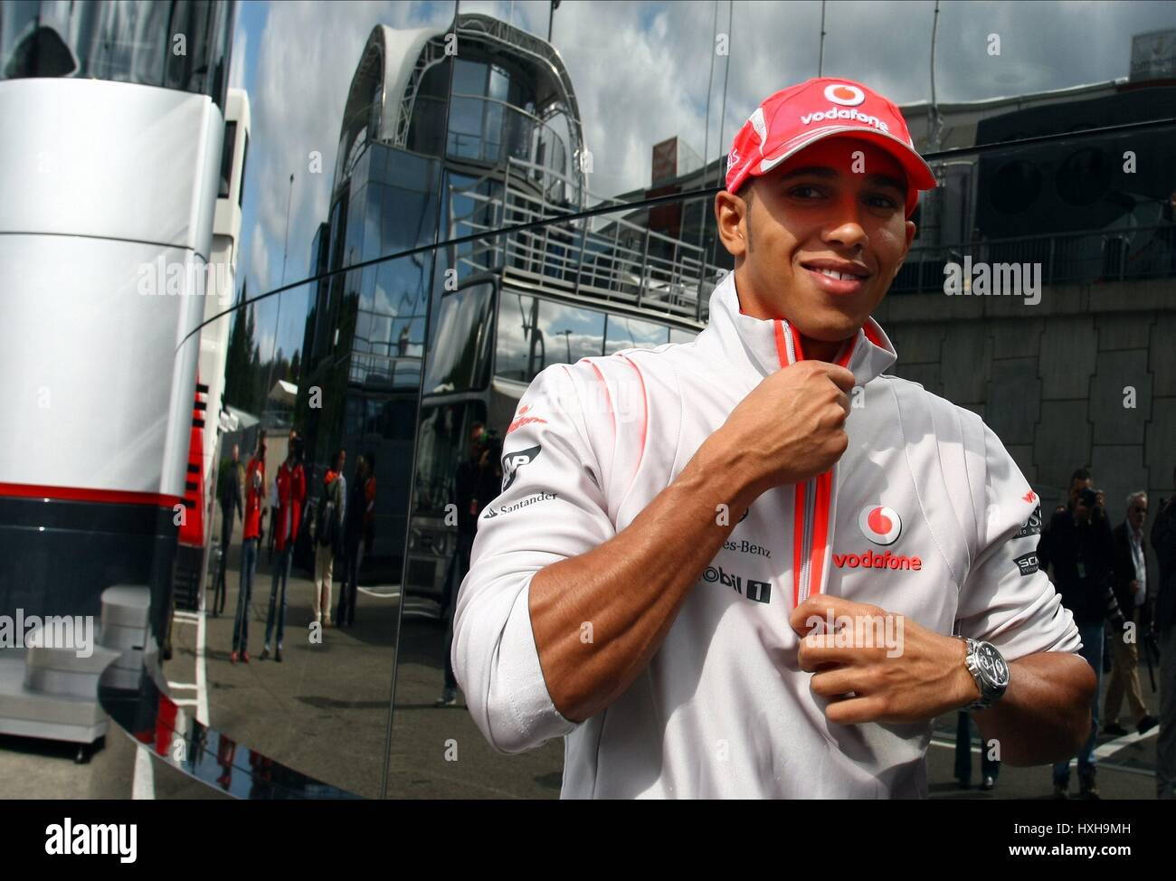 Mclaren mercedes lewis hamilton belgian grand prix spa francorchamps hi ...