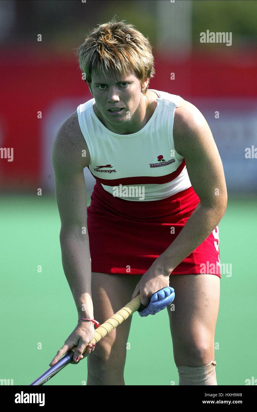 LEISA KING HOCKEY MANCHESTER 29 July 2002 Stock Photo - Alamy