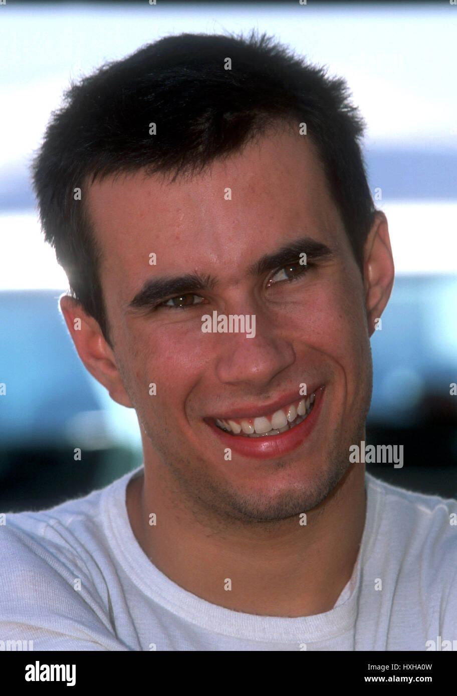 ENRIQUE BERNOLDI ARROWS-ASIATECH RACING DRIVER 19 May 2002 Stock Photo ...