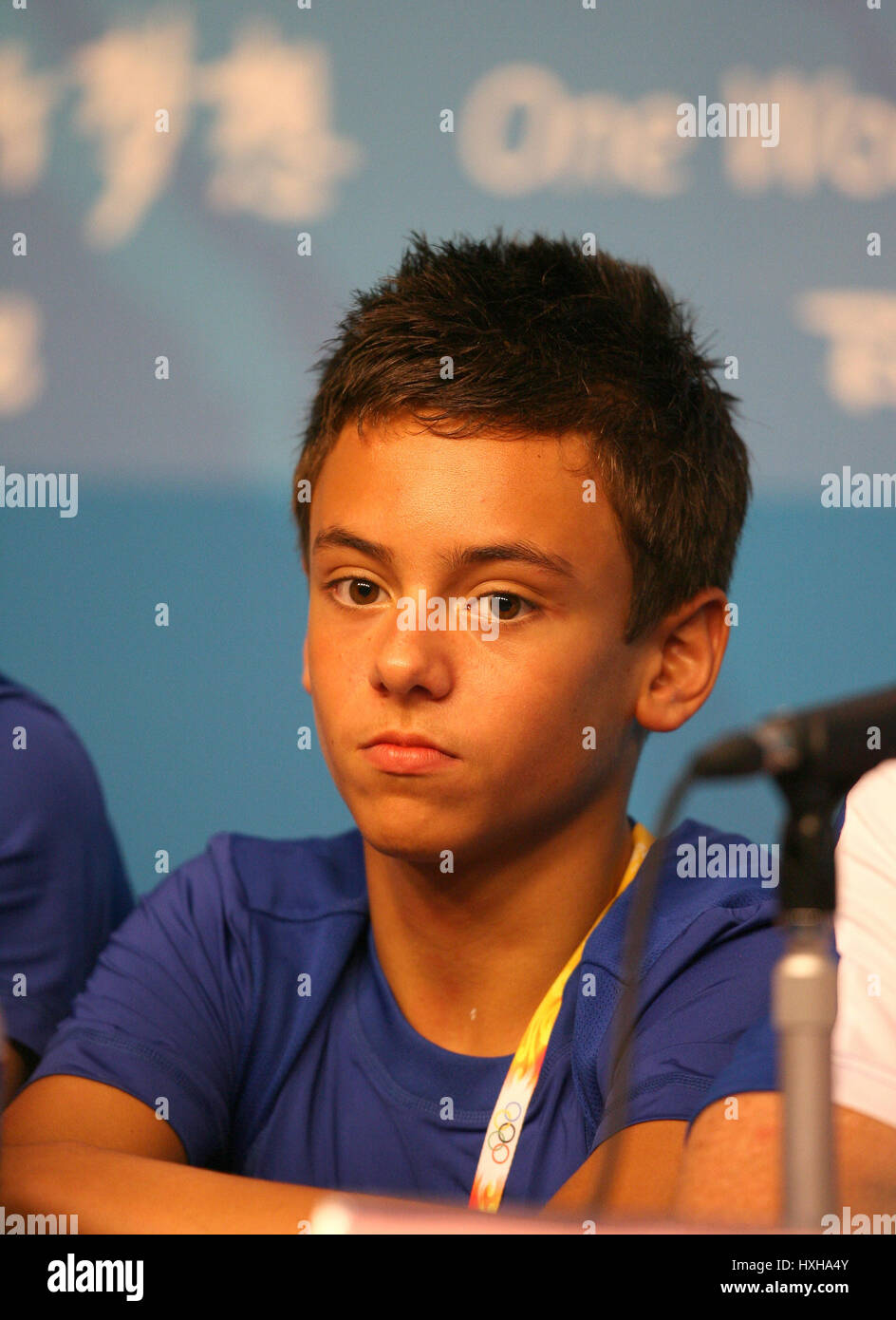 Tom daley beijing 2008 hi-res stock photography and images - Alamy