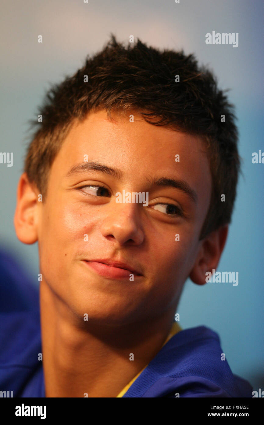 TOM DALEY DIVING PRESS CONFERENCE OLYMPIC STADIUM BEIJING CHINA 08 ...