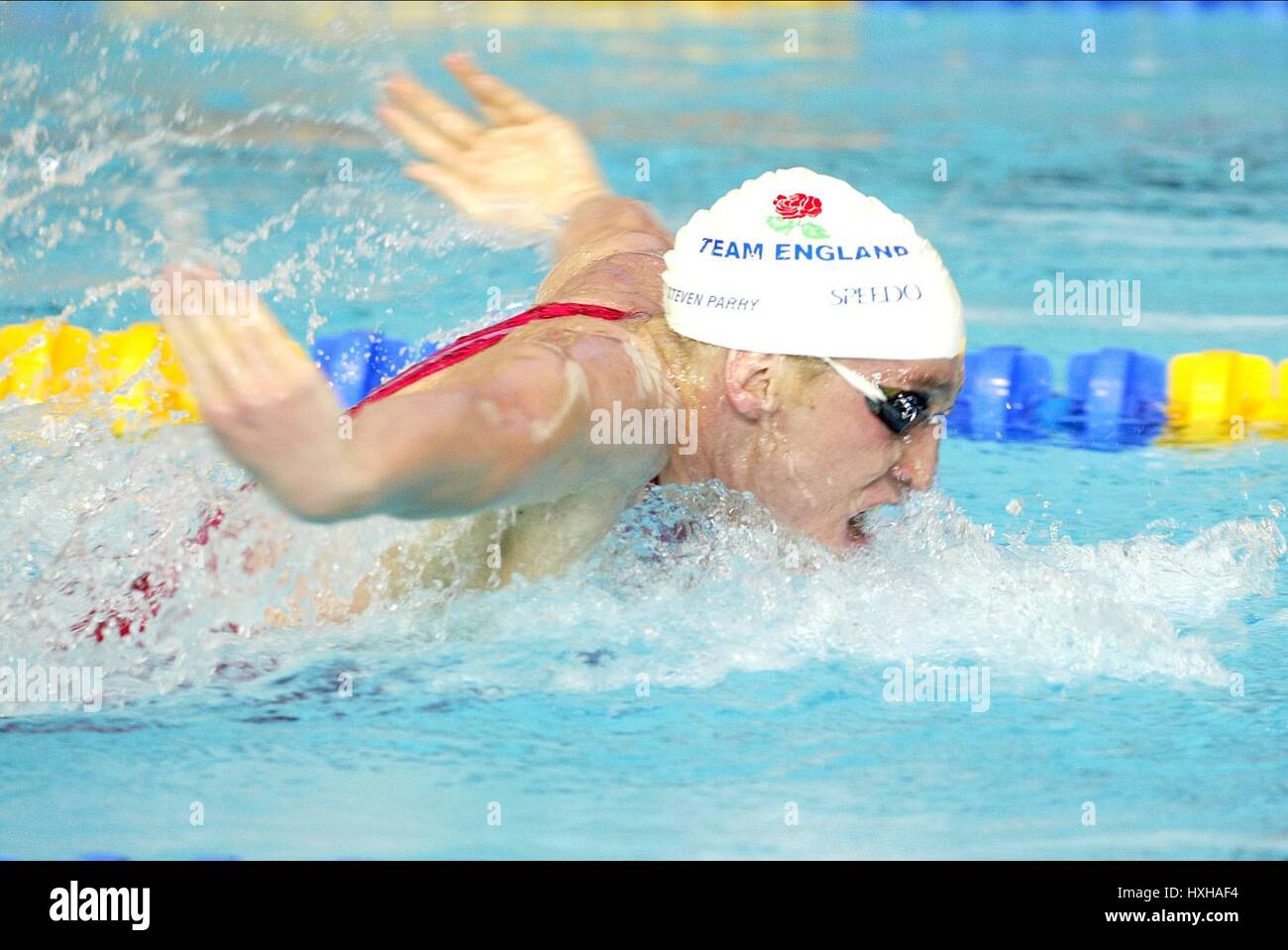 STEVE PARRY ENGLAND MANCHESTER ENGLAND 30 July 2002 Stock Photo - Alamy