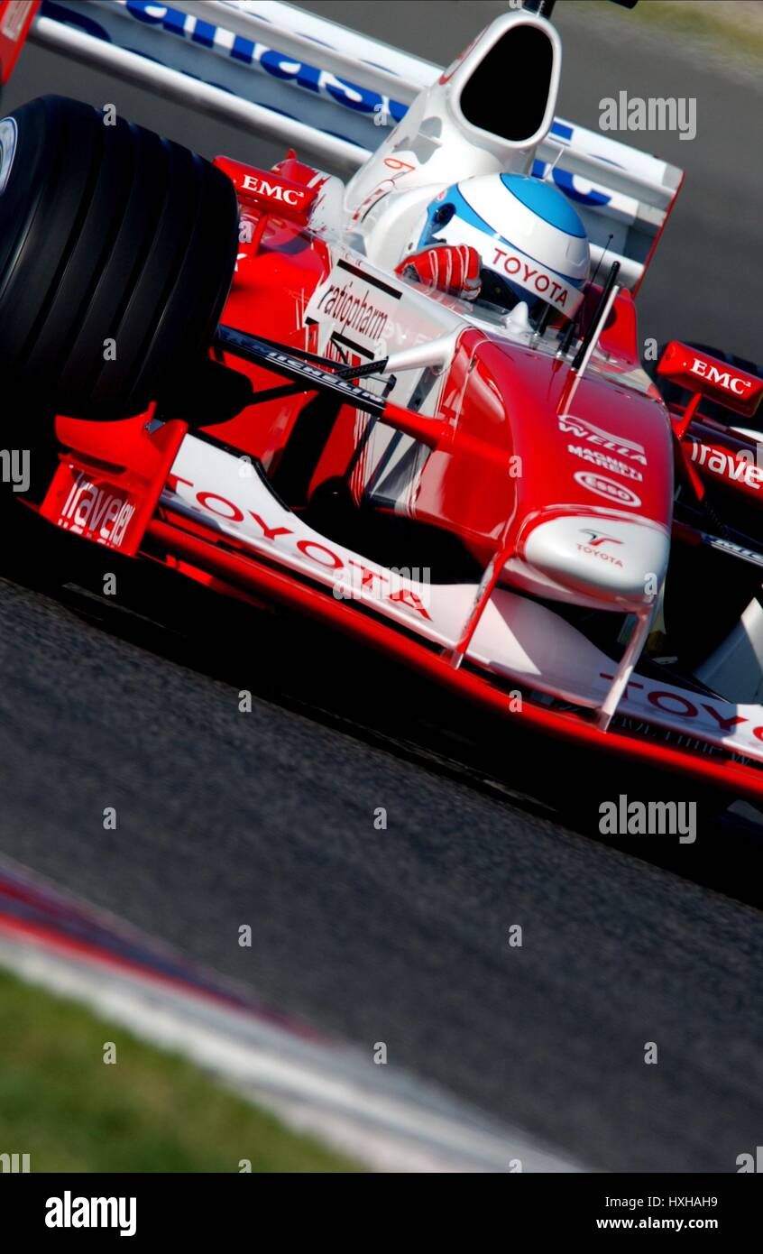 MIKA SALO TOYOTA RACING DRIVER 26 May 2002 Stock Photo - Alamy