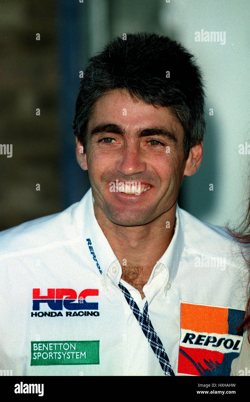 MICK DOOHAN MOTORCYCLE RIDER 500CC 15 August 1997 Stock Photo - Alamy