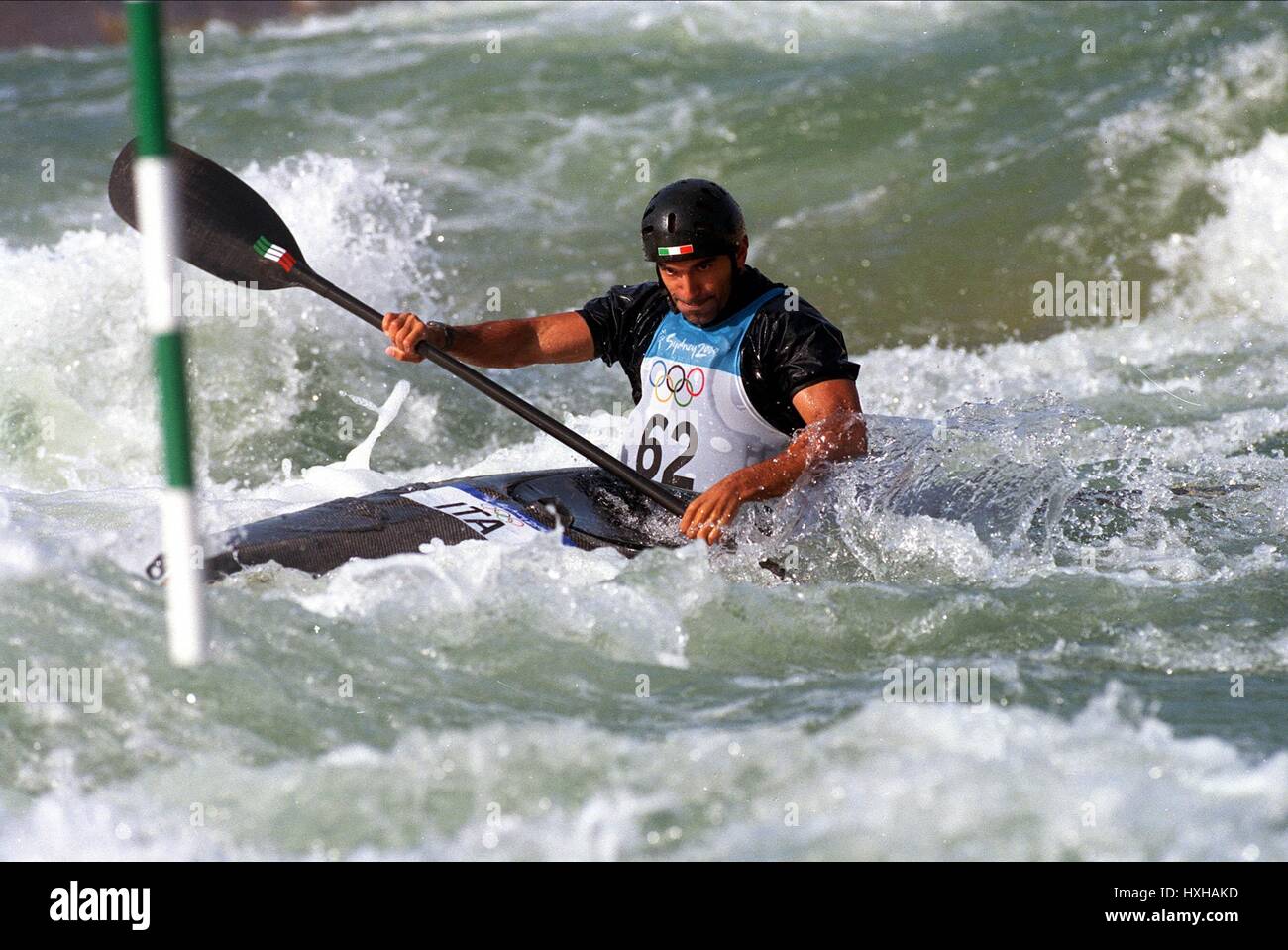 ENRICO LAZZAROTTO OLYMPIC CANOEING K1 SYDNEY SYDNEY AUSTRALIA 20 ...