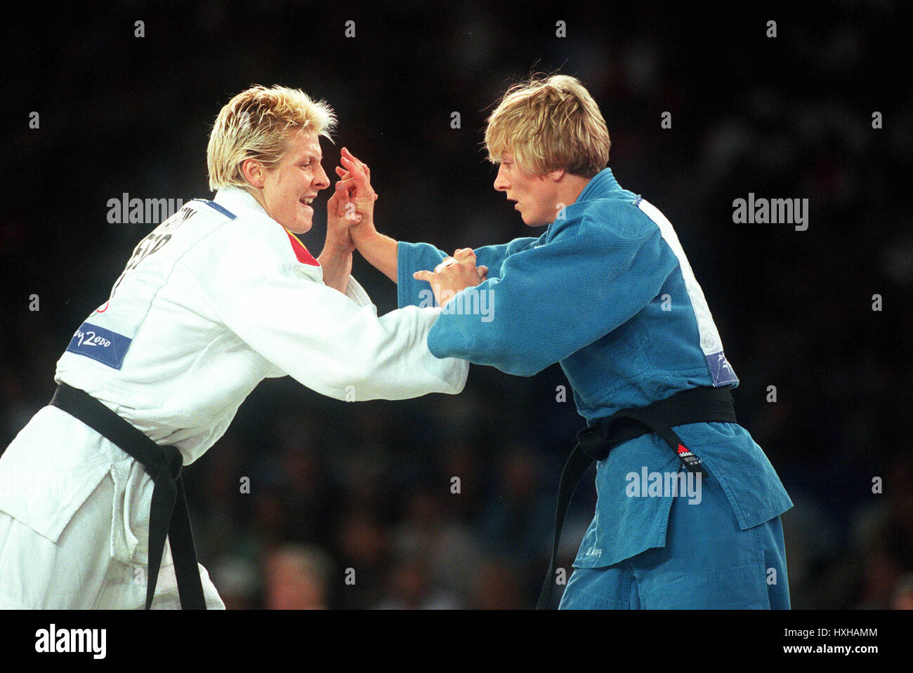 KATE HOWEY & URSULA MARTIN OLYMPIC JUDO SYDNEY SYDNEY AUSTRALIA 19 ...
