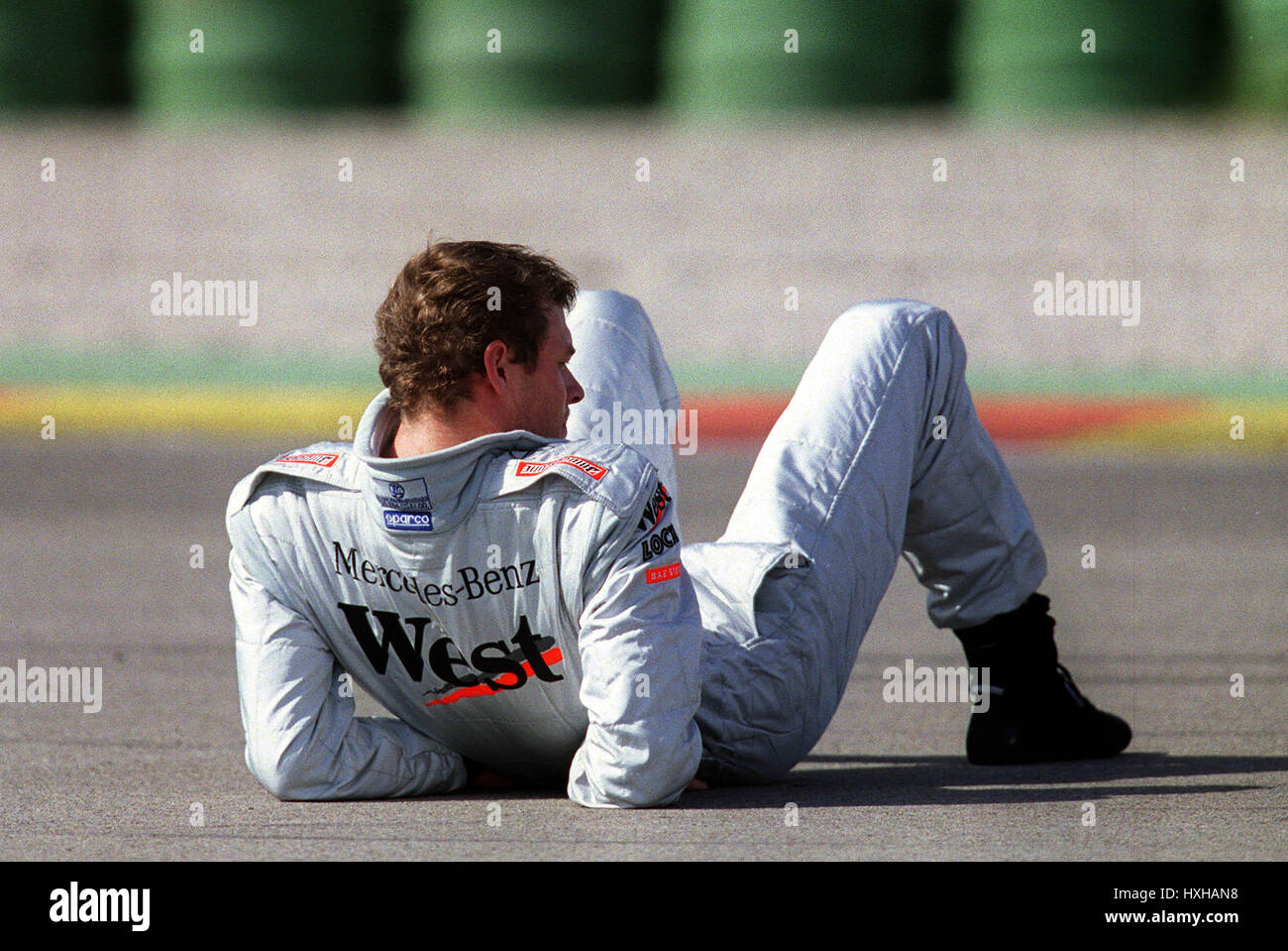 ALEXANDER WURZ WEST MCLAREN MERCEDES SILVERSTONE SILVERSTONE ENGLAND 21 ...