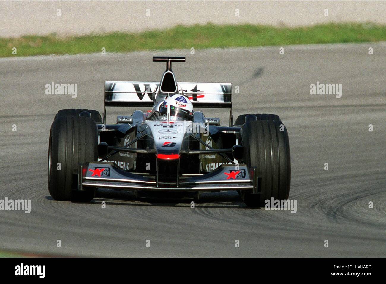 DAVID COULTHARD WEST MCLAREN MERCEDES SILVERSTONE SILVERSTONE ENGLAND ...