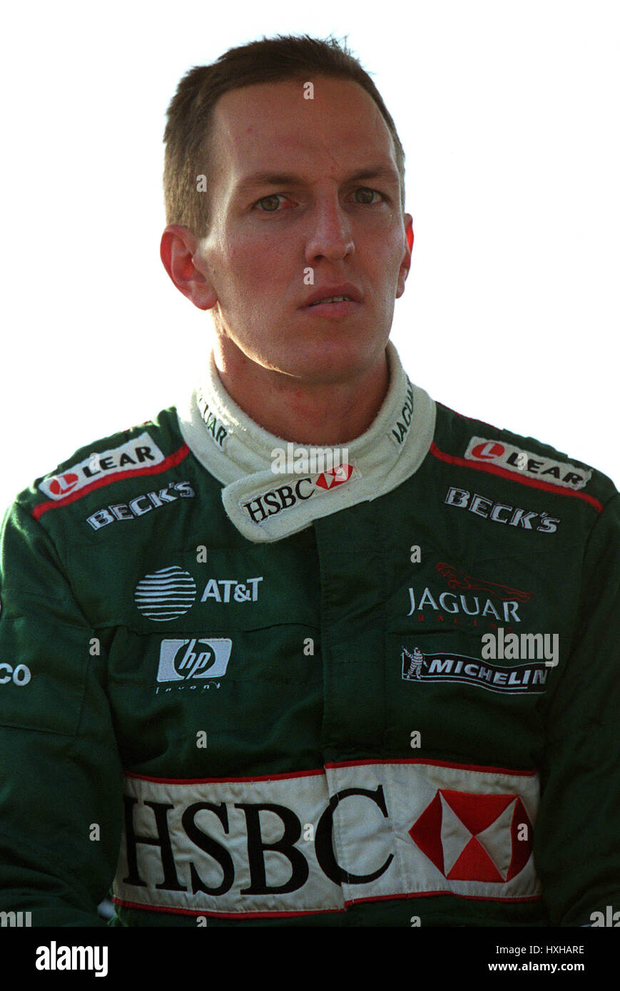 LUCIANO BURTI JAGUAR-FORD SILVERSTONE SILVERSTONE ENGLAND 21 February ...