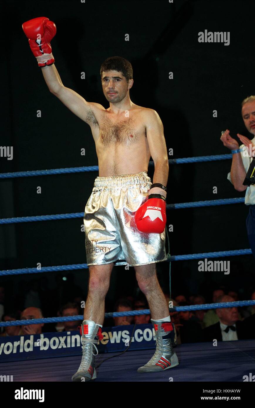 DREW DOCHERTY BANTAMWEIGHT BOXER 26 September 1998 Stock Photo - Alamy