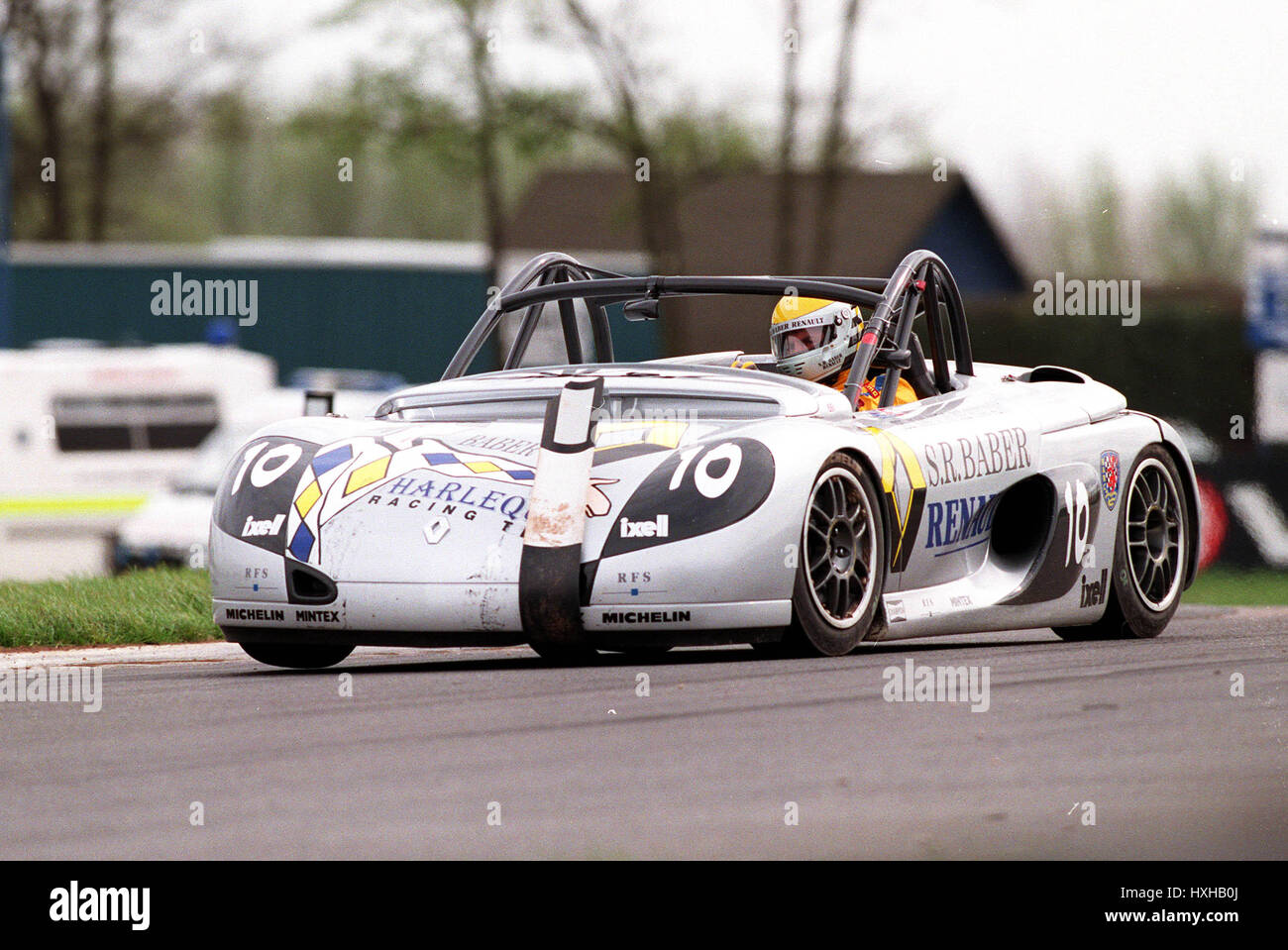 STEPHEN BARBER RENAULT SPORT SPIDER 13 April 1999 Stock Photo - Alamy