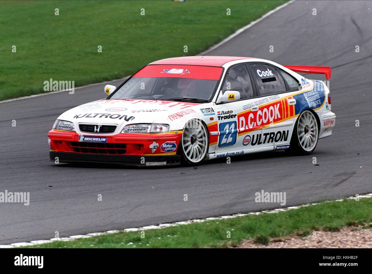 PAULA COOK D.C.COOK HONDA ACCORD 06 April 1999 Stock Photo - Alamy