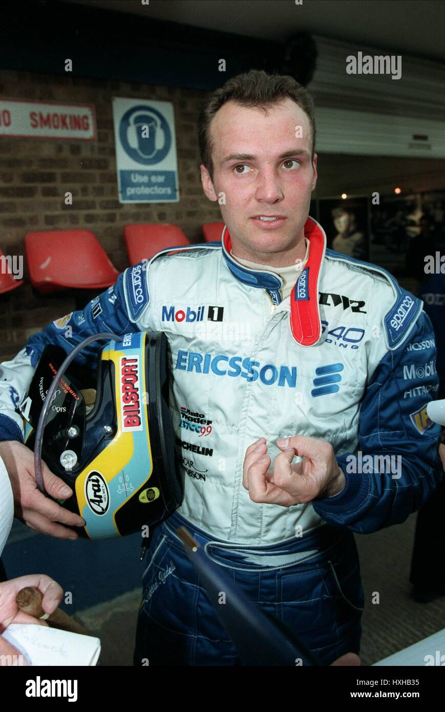 RICKARD RYDELL TEAM VOLVO S40 RACING 06 April 1999 Stock Photo - Alamy