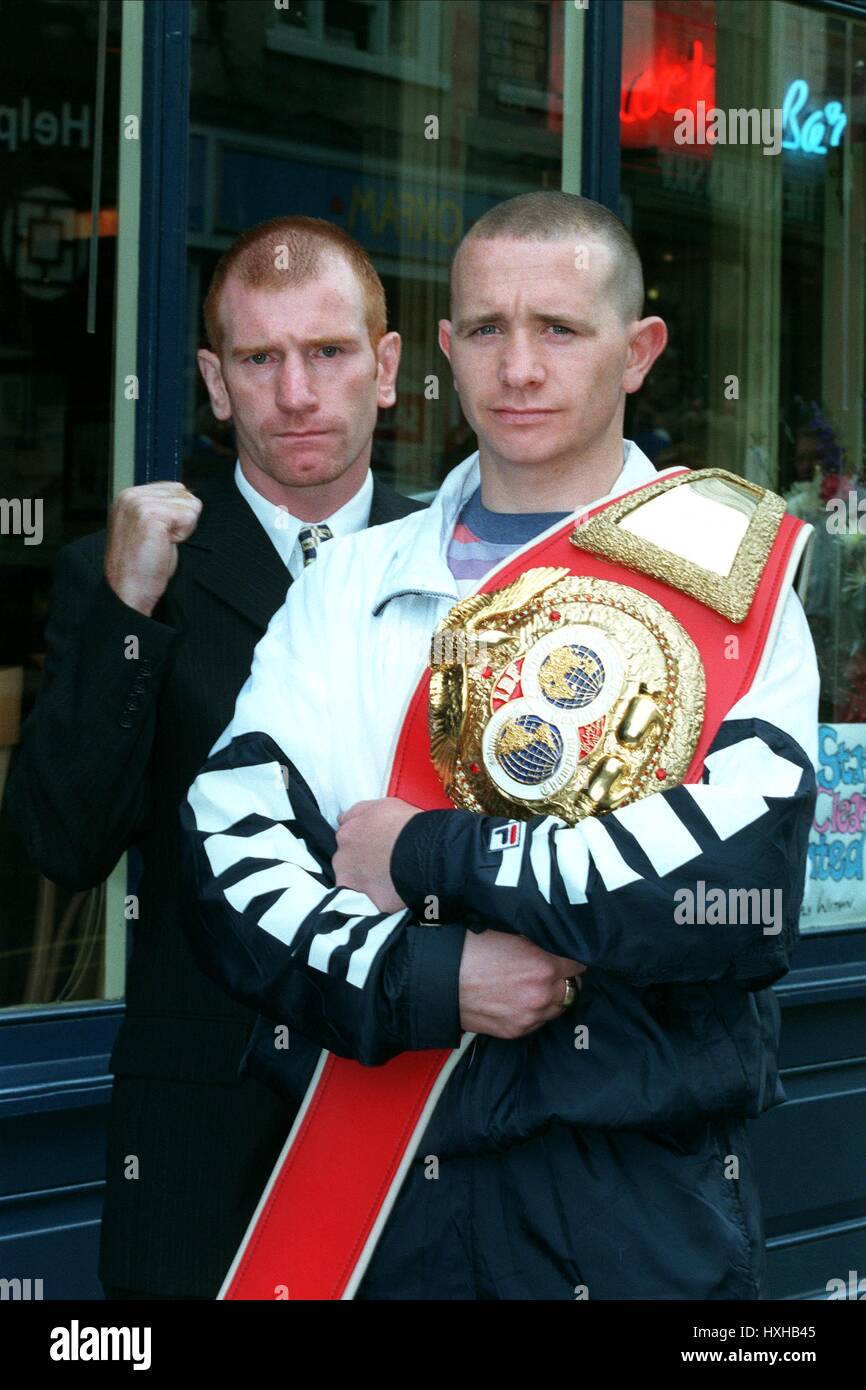 PAUL INGLE & BILLY HARDIE BOXING PRESS CONFRENCE 08 September 1998 ...