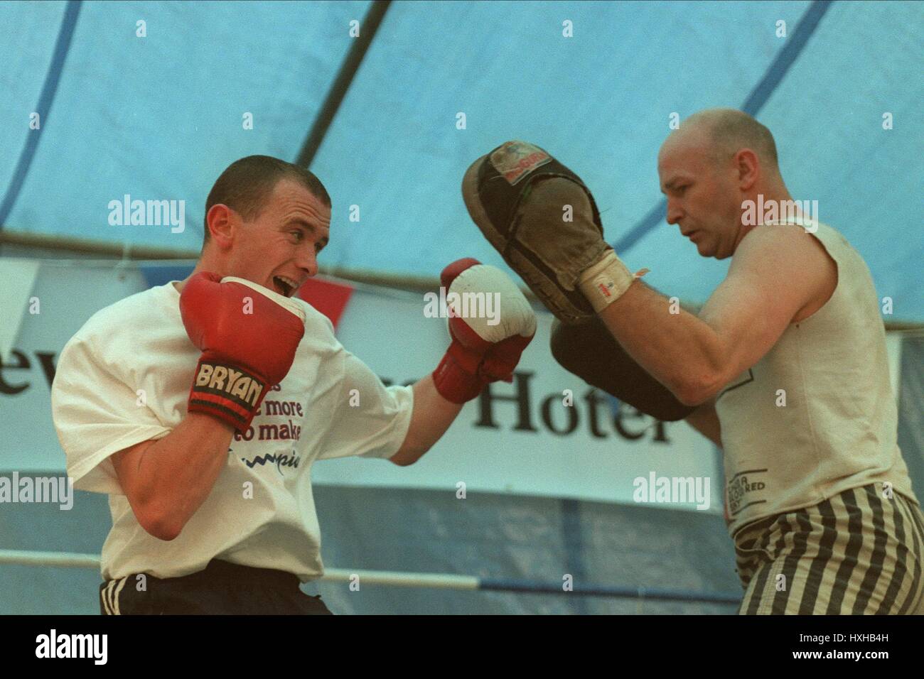 PAUL INGLE TRAINS WITH STEVE POLLARD (TRAINER) 07 August 1998 Stock ...