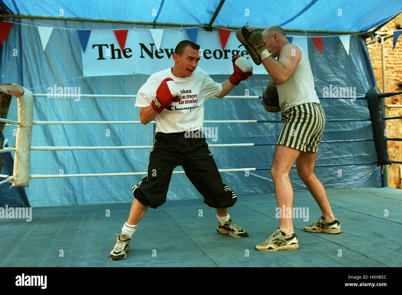PAUL INGLE TRAINS WITH STEVE POLLARD (TRAINER) 07 August 1998 Stock ...