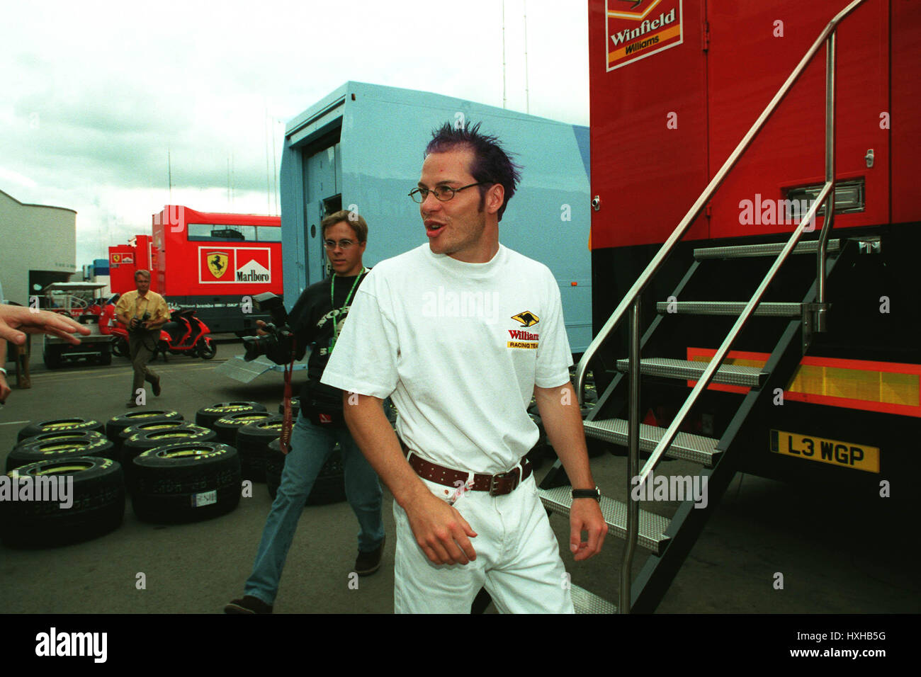 JACQUES VILLENEUVE WINFIELD WILLIAMS 13 July 1998 Stock Photo - Alamy