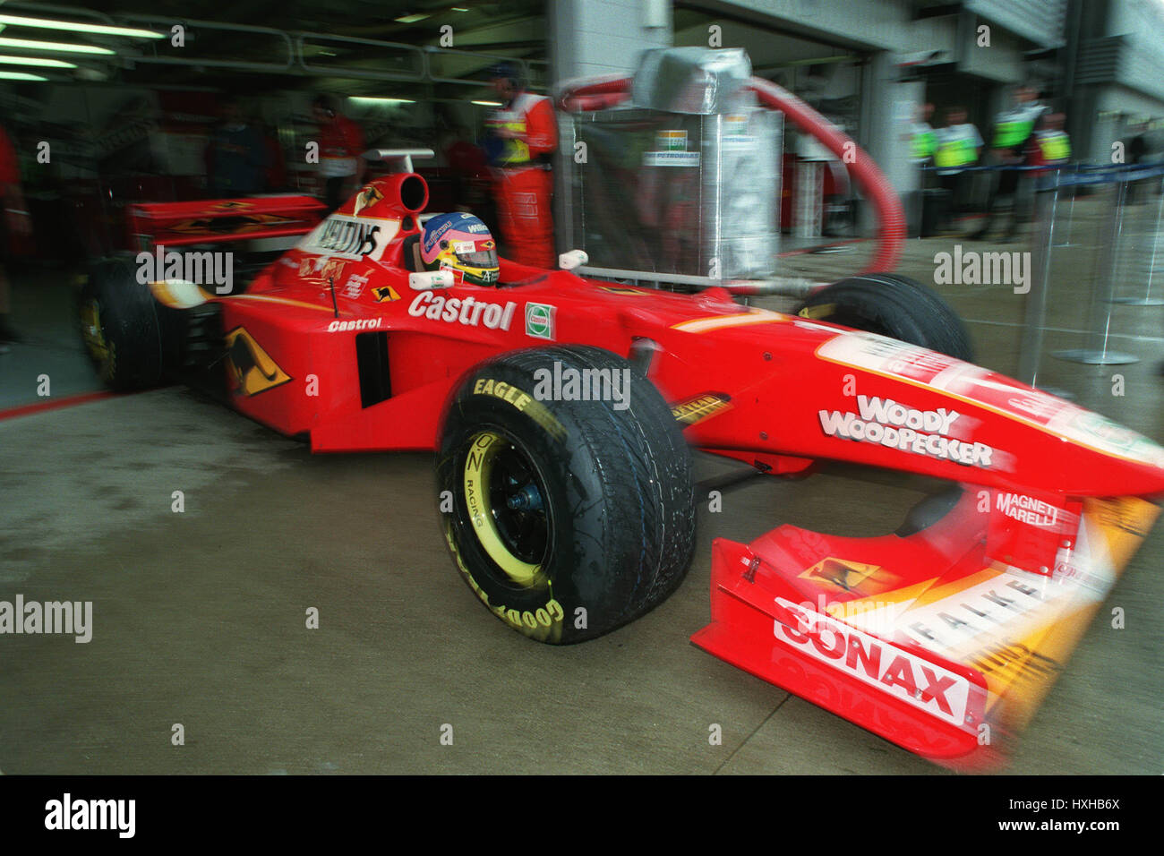 JACQUES VILLENEUVE WINFIELD WILLIAMS 13 July 1998 Stock Photo - Alamy