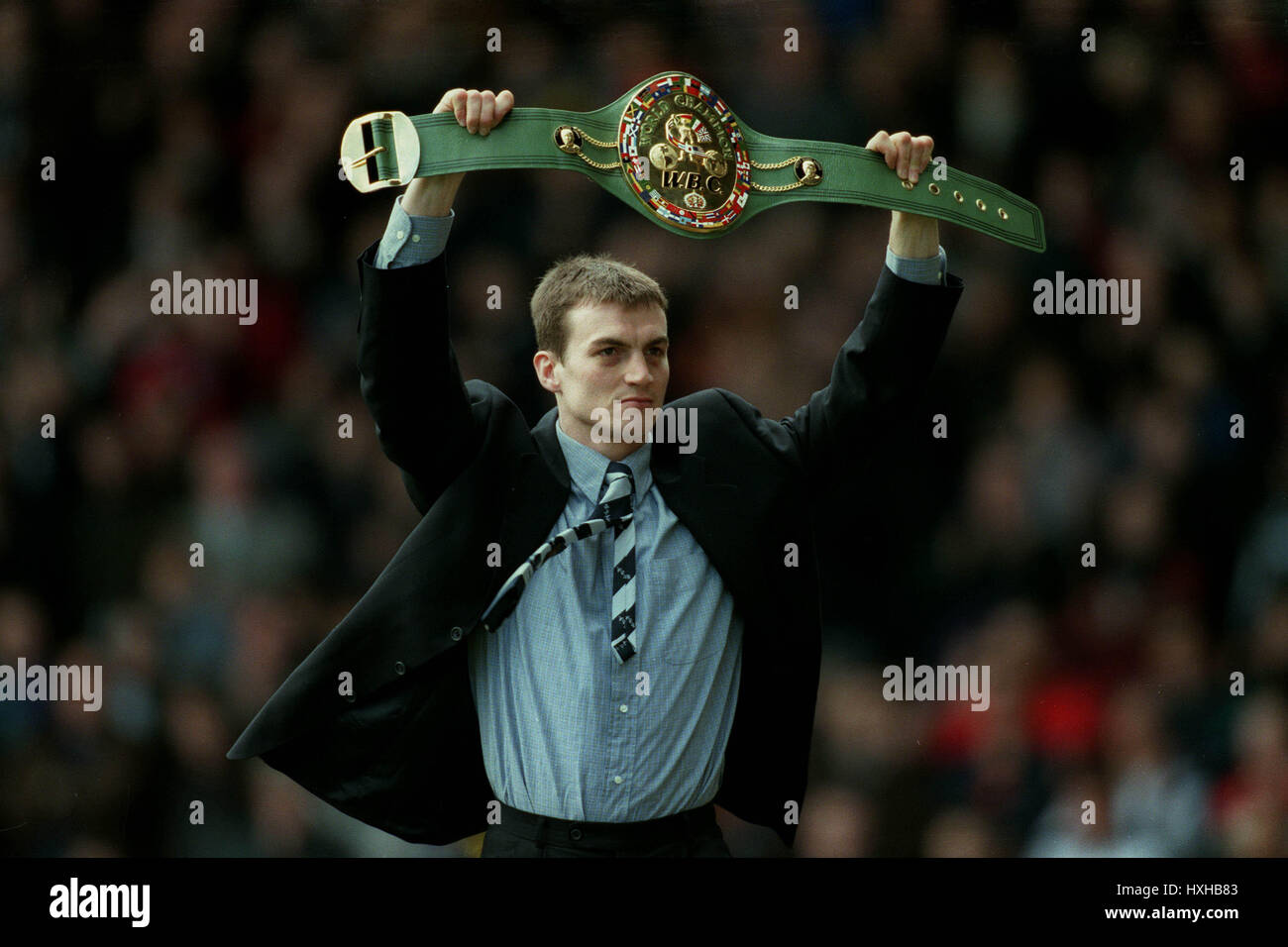 RICHIE WOODHALL BOXER 08 April 1998 Stock Photo - Alamy