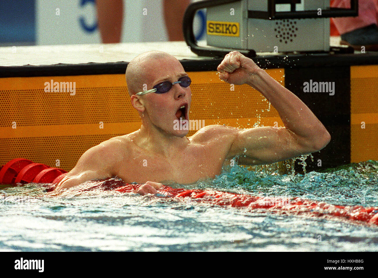 NELSON DIEBLE SWIMMER 29 July 1992 Stock Photo - Alamy