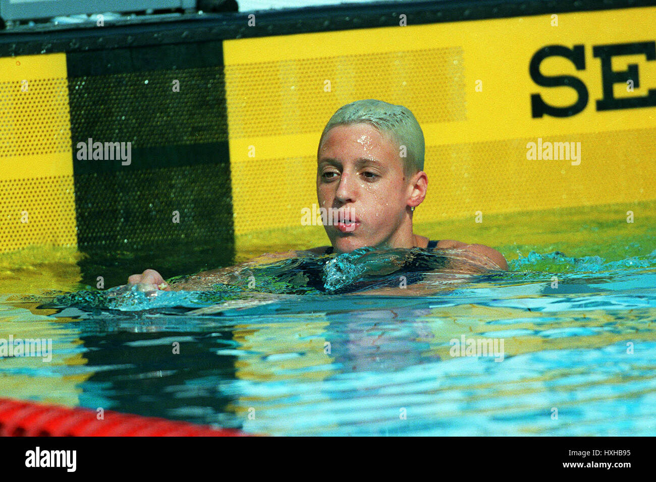 KARON PICKERING SWIMMER 29 July 1992 Stock Photo - Alamy