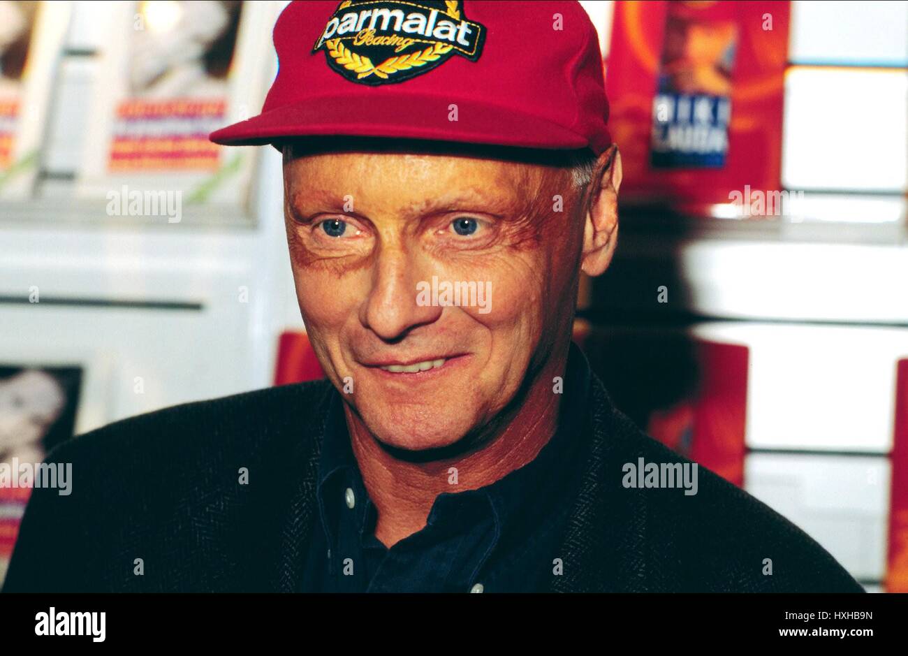 NIKI LAUDA FORMULA ONE RACING DRIVER PARA 14 October 1996 Stock Photo ...
