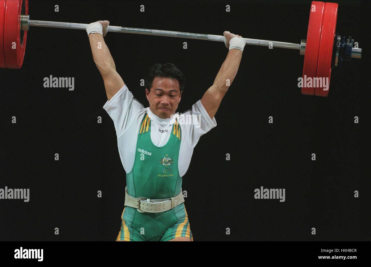 OLYMPIC WEIGHTLIFTING. ATLANTA 1996. 01 August 1996 Stock Photo - Alamy