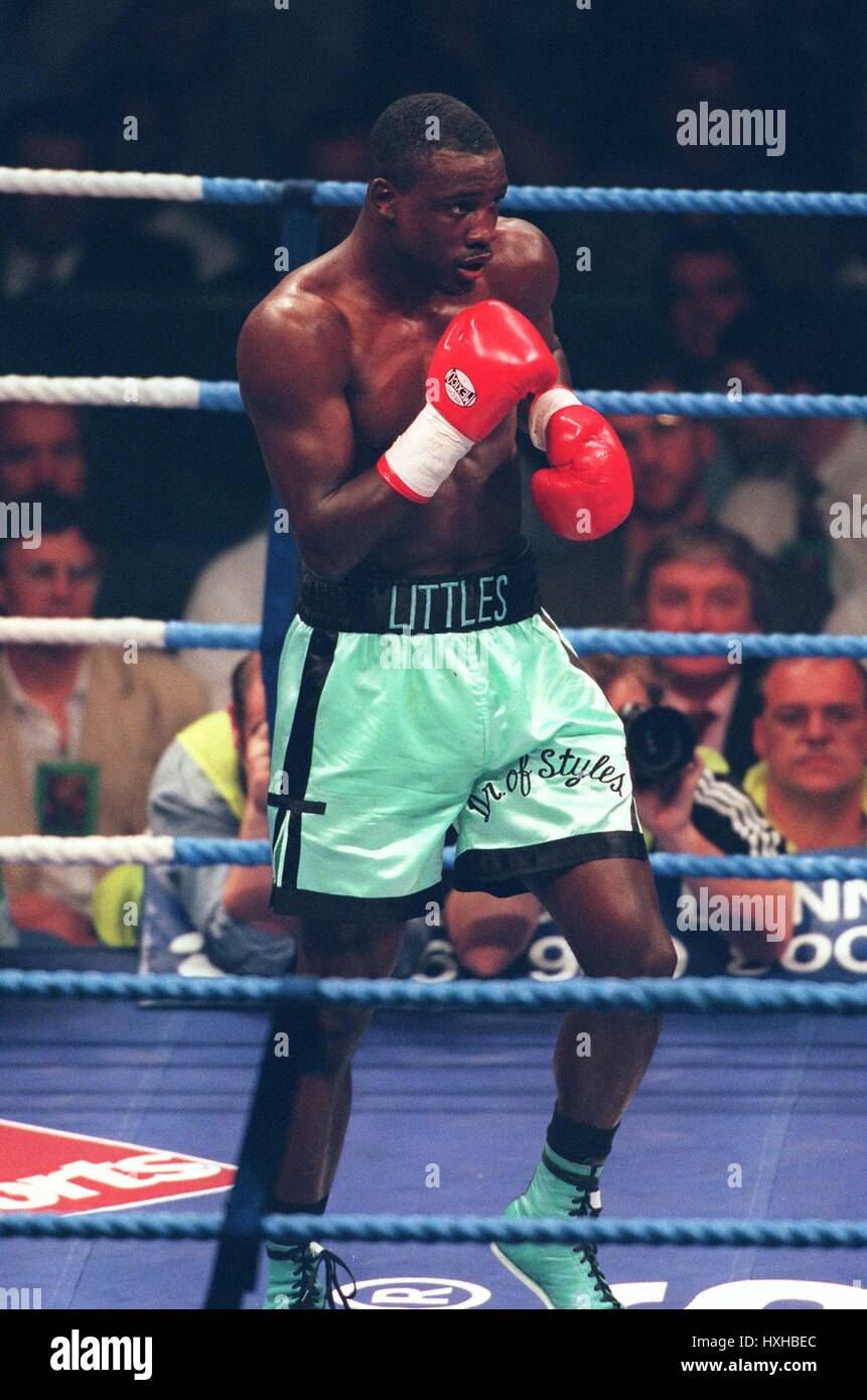 TIM LITTLES BOXER 17 June 1996 Stock Photo - Alamy