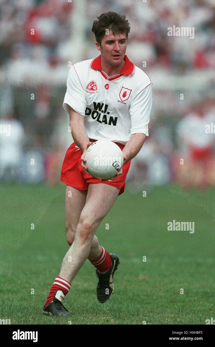 CIARAN CORR TYRONE GAELIC FOOTBALL CLUB 16 August 1995 Stock Photo - Alamy