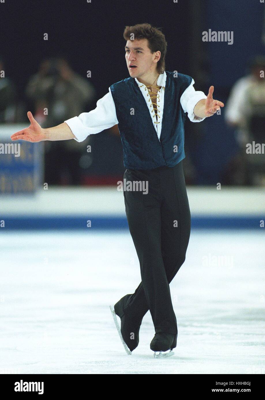 ELVIS STOJKO WORLD FIGURE SKATING CHAMPS 20 April 1995 Stock Photo - Alamy