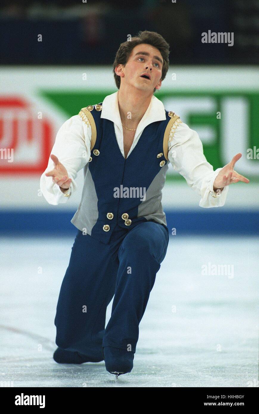 TODD ELDREDGE WORLD FIGURE SKATING CHAMPS 20 April 1995 Stock Photo - Alamy