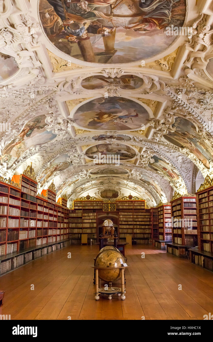 Prague library hi-res stock photography and images - Alamy