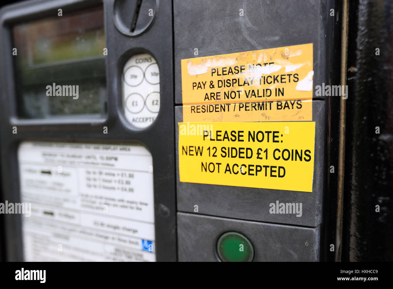 Car park ticket machine hi-res stock photography and images - Alamy