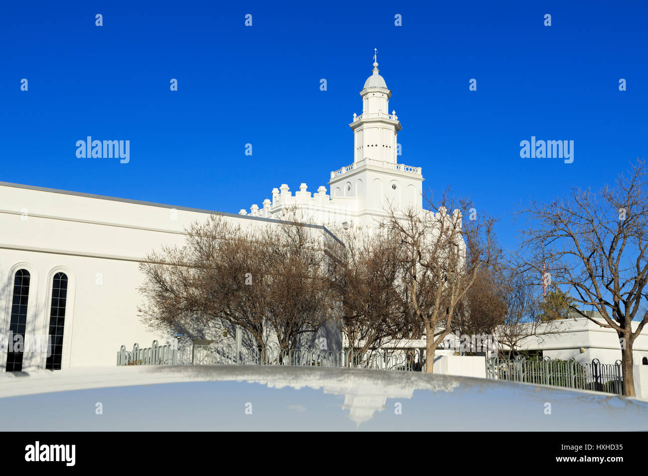 St george temple hi-res stock photography and images - Alamy