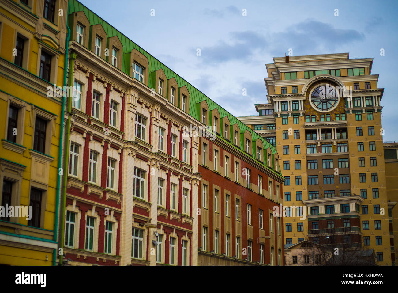 New building in Moscow Stock Photo - Alamy