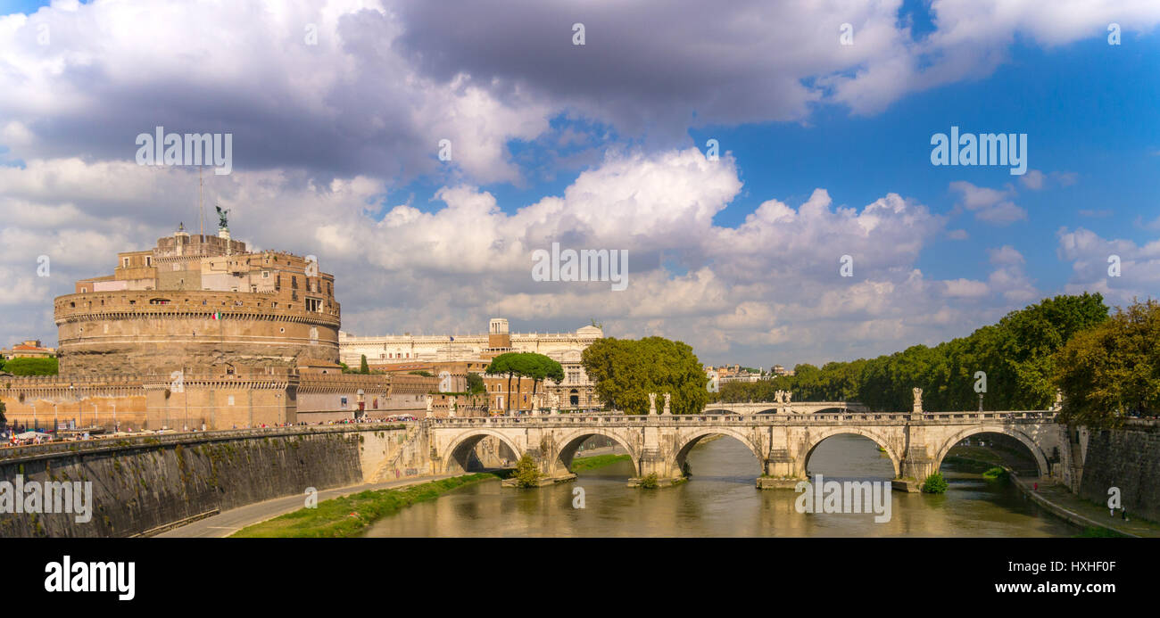 Castel santangelo ponte santangelo hi-res stock photography and images ...