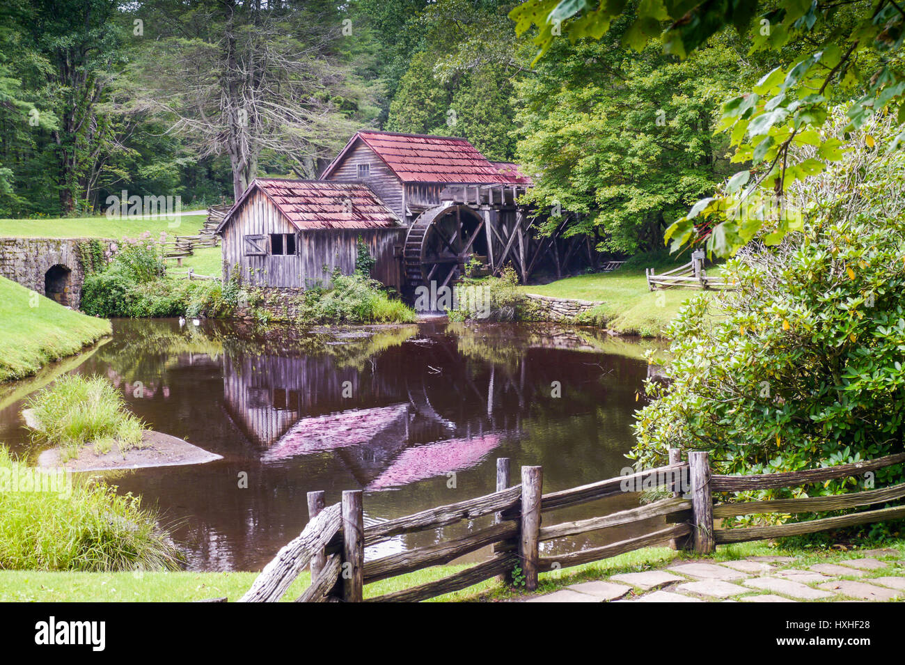 Mabry Mill High Resolution Stock Photography and Images - Alamy