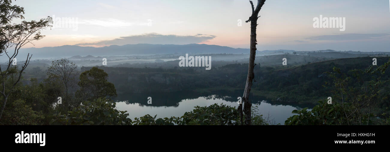 African sunset panorama over hi-res stock photography and images - Alamy