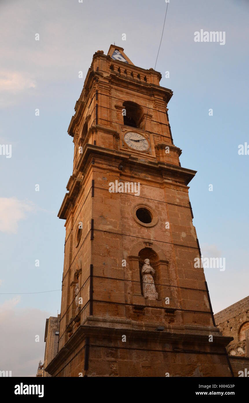 Old ruins of Partanna, Sicily Stock Photo - Alamy