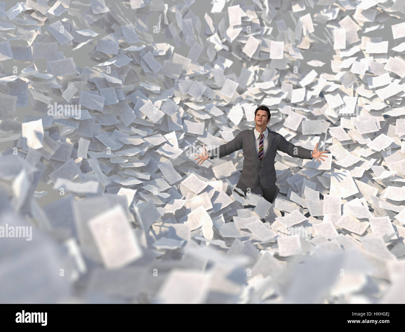 Paper storm hi-res stock photography and images - Alamy