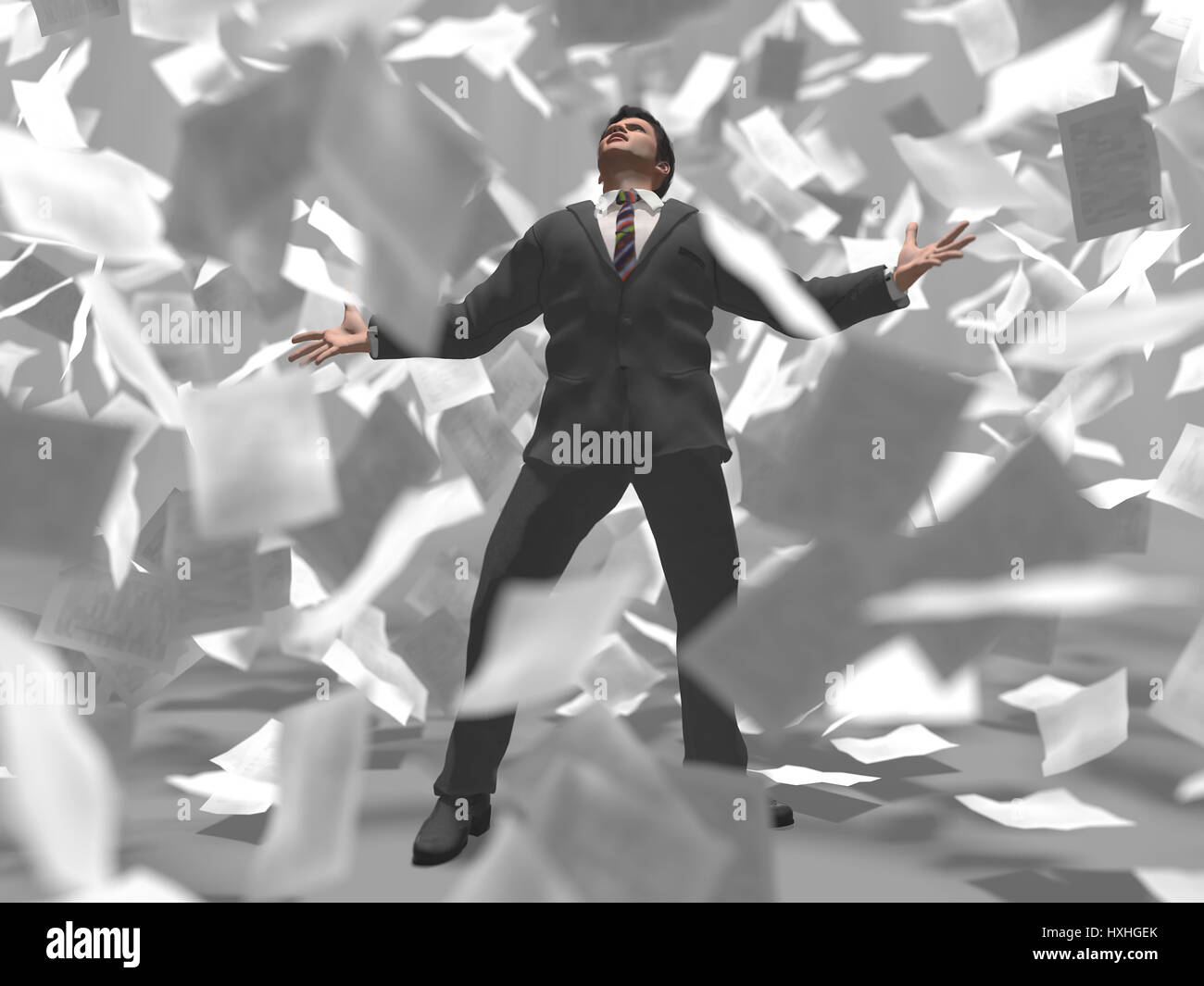 Paper storm hi-res stock photography and images - Alamy